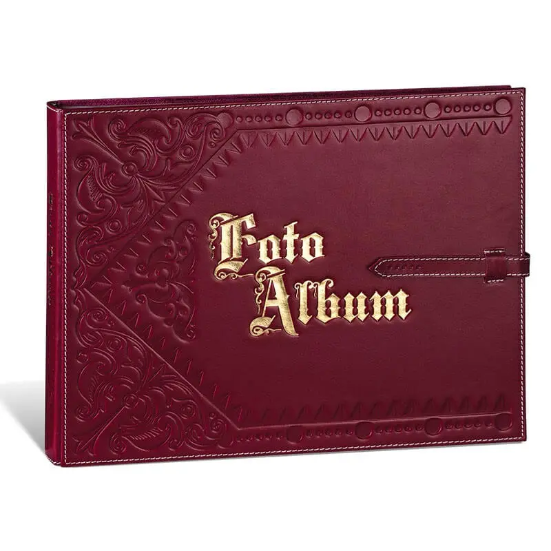 Princ Leather Foto album Lux, Bordo