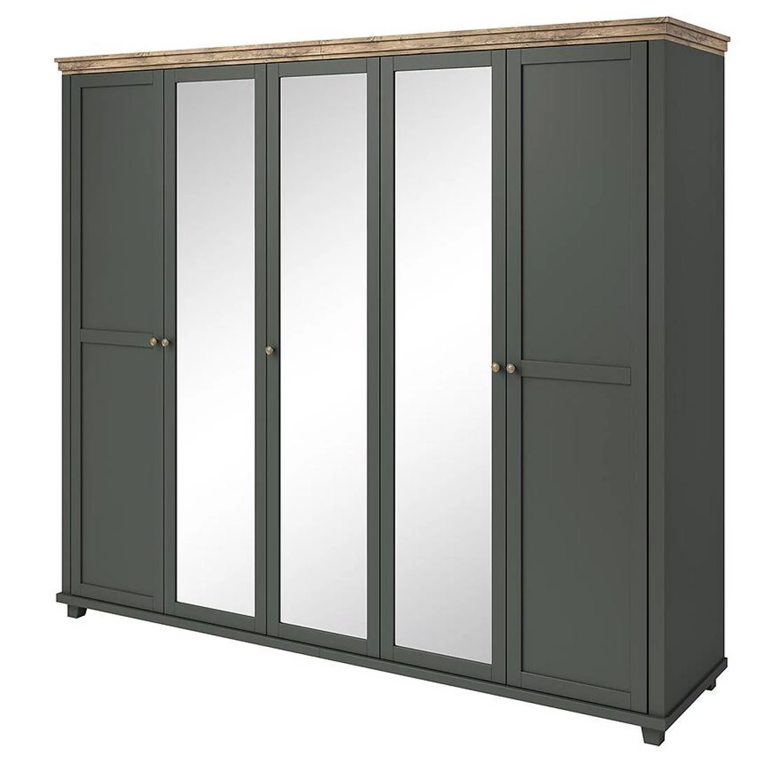 Evora ormar 246x62x216 cm siva