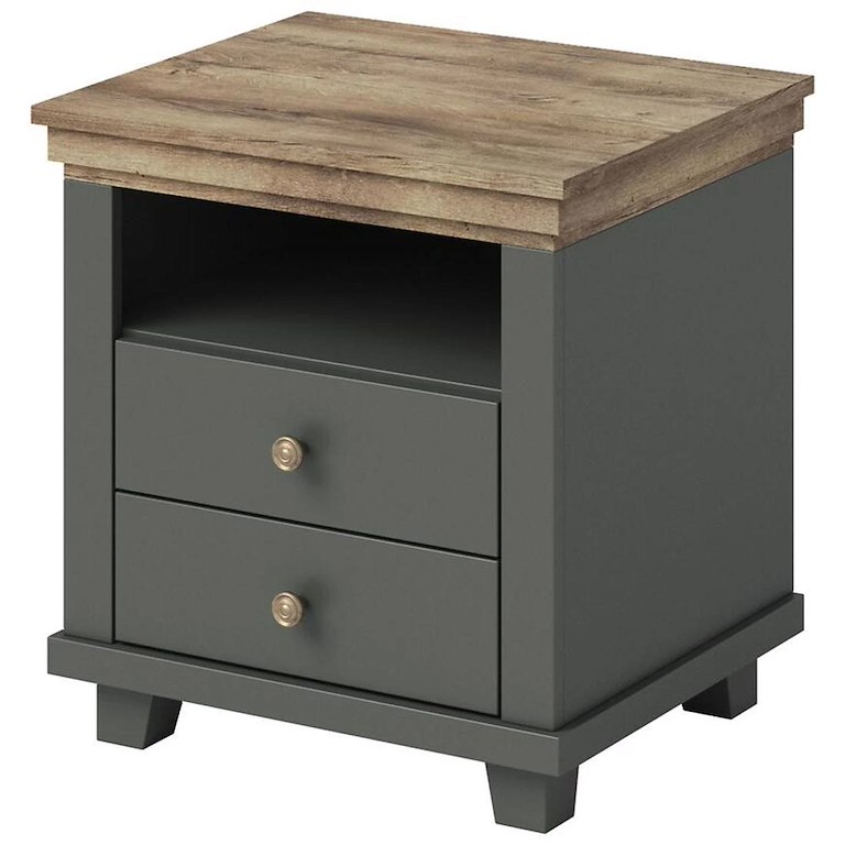 Evora nocni ormaric 52x42x54 cm zelena