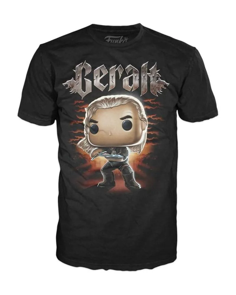 Majica Funko Tees - The Witcher POP! - Geralt of Rivia (S)