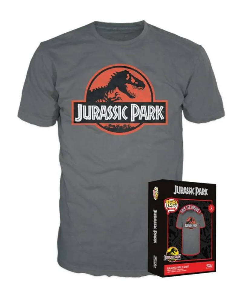 Majica Funko Tees - Jurassic Park POP! - Dominion - Classic Logo T-Shirt (M)