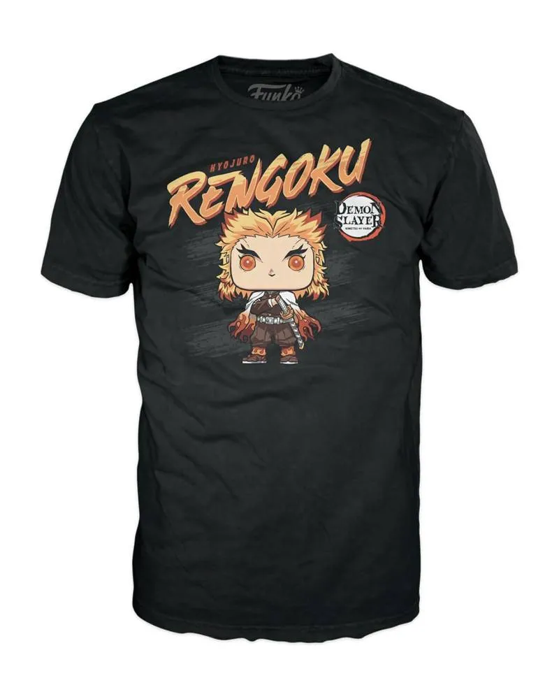 Majica Funko Tees - Demon Slayer POP! - Rengoku (L)
