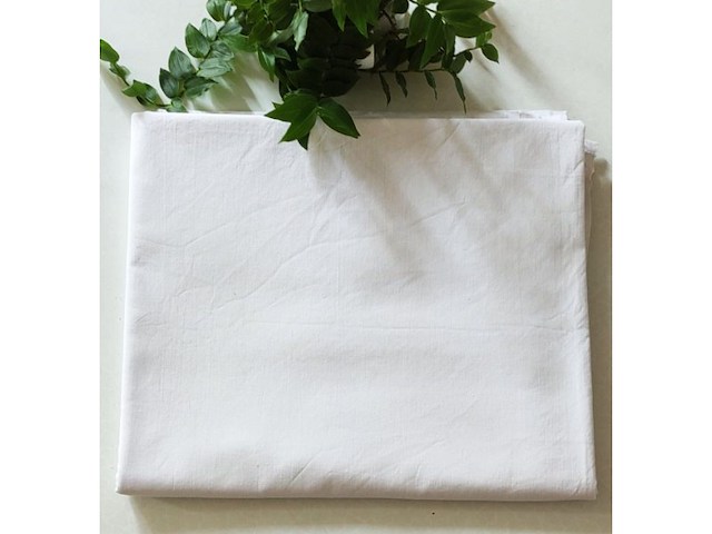 NOV Beli Pamučni Čaršav 240x145