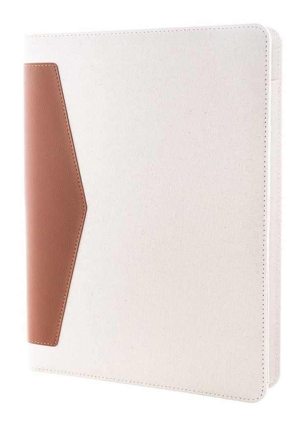 Carbasa A4 recycled canvas document folder