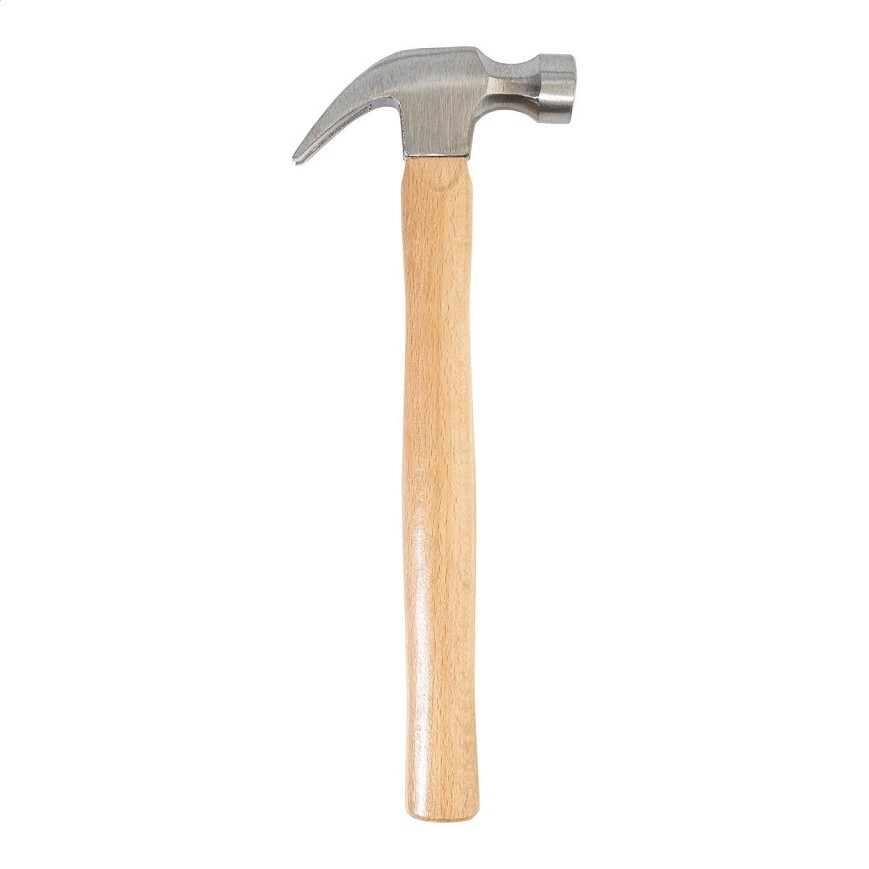 Strike wooden claw hammer