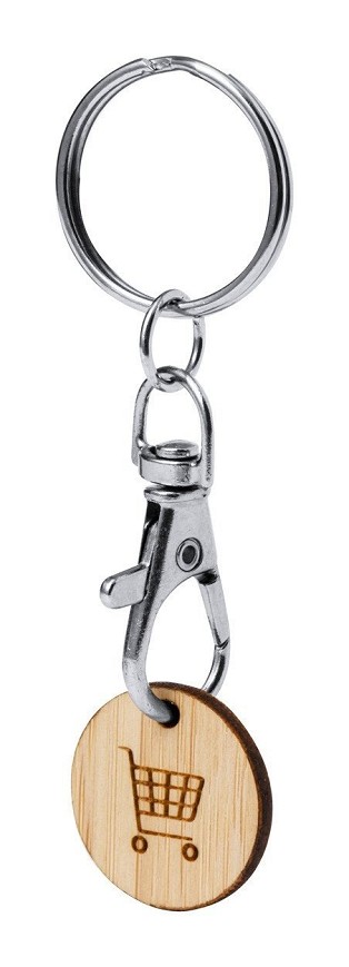 Inoki trolley coin keyring
