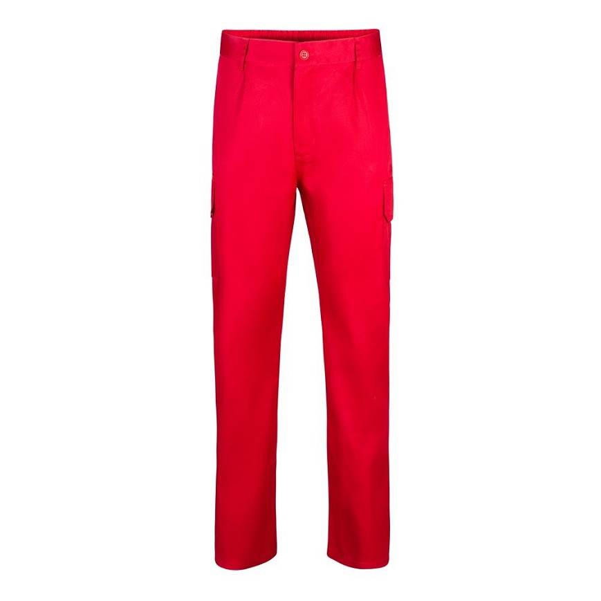 VL MABON. Pantalone od kepera sa više džepova (200g/m²), od pamuka (35%) i poliestera (65%)