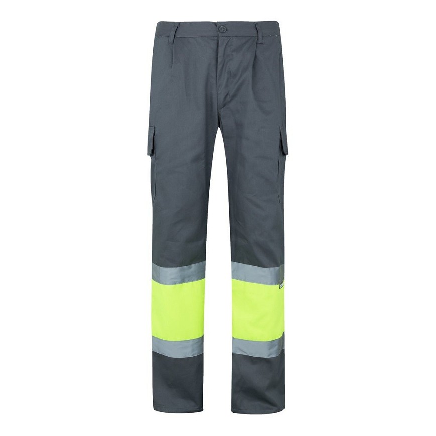 VL POSEIDON. Dvobojne pantalone od kepera sa više džepova (210g/m²), od pamuka (20%) i poliestera (80%)