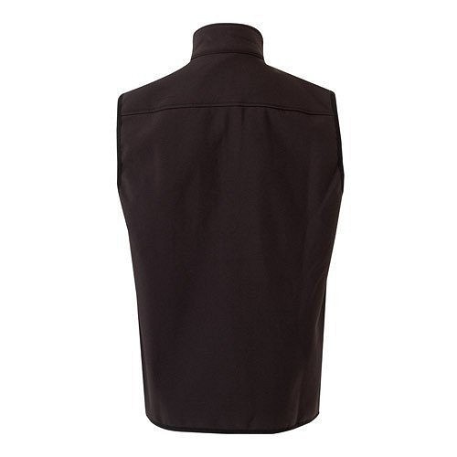 VL VARUNA. Soft shell prsluk (280g/m²), sa polarnom postavom, od poliestera (94%) i elastina (6%)