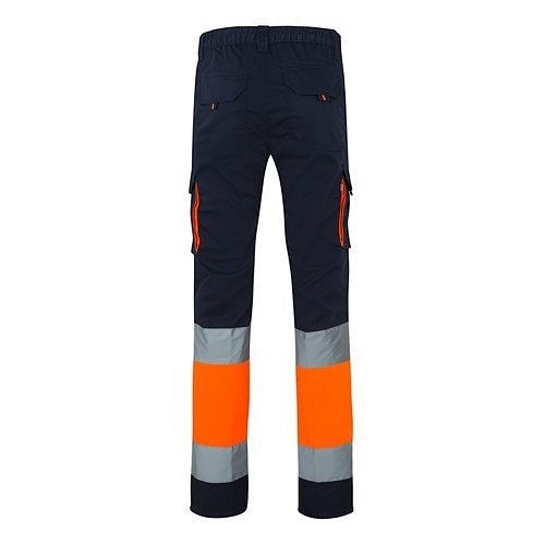 VL ZEUS LARGE. Rastegljive pantalone u dve boje sa više džepova (240g/m²), od pamuka (46%), EME (38%) i poliestera (16%)