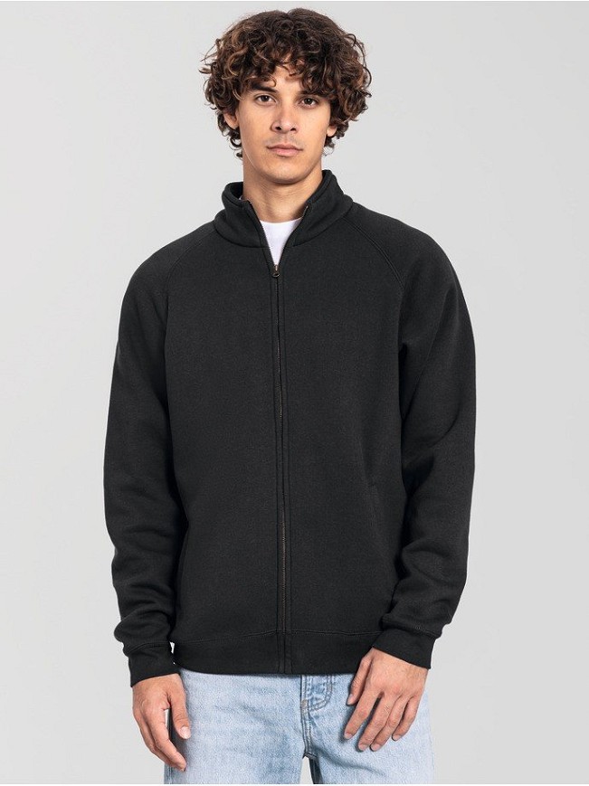 Fruit of the Loom, Iconic Premium Sweat Jacket, grafitno siva ,S