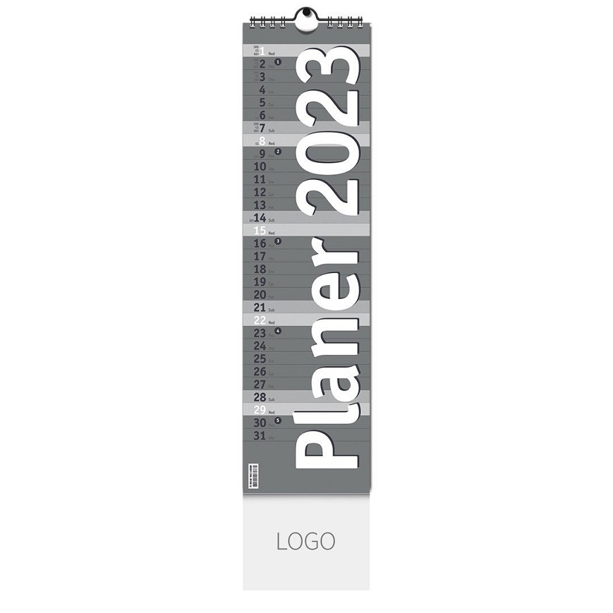 DAILY WALL CALENDAR, zidni planer, 13 listova, mesečni