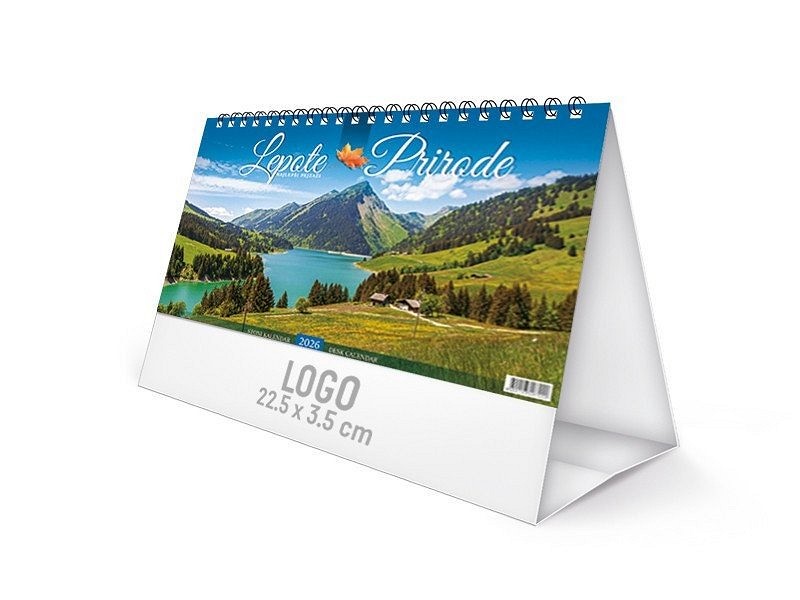 LEPOTE PRIRODE,Stoni kalendar,13 listova