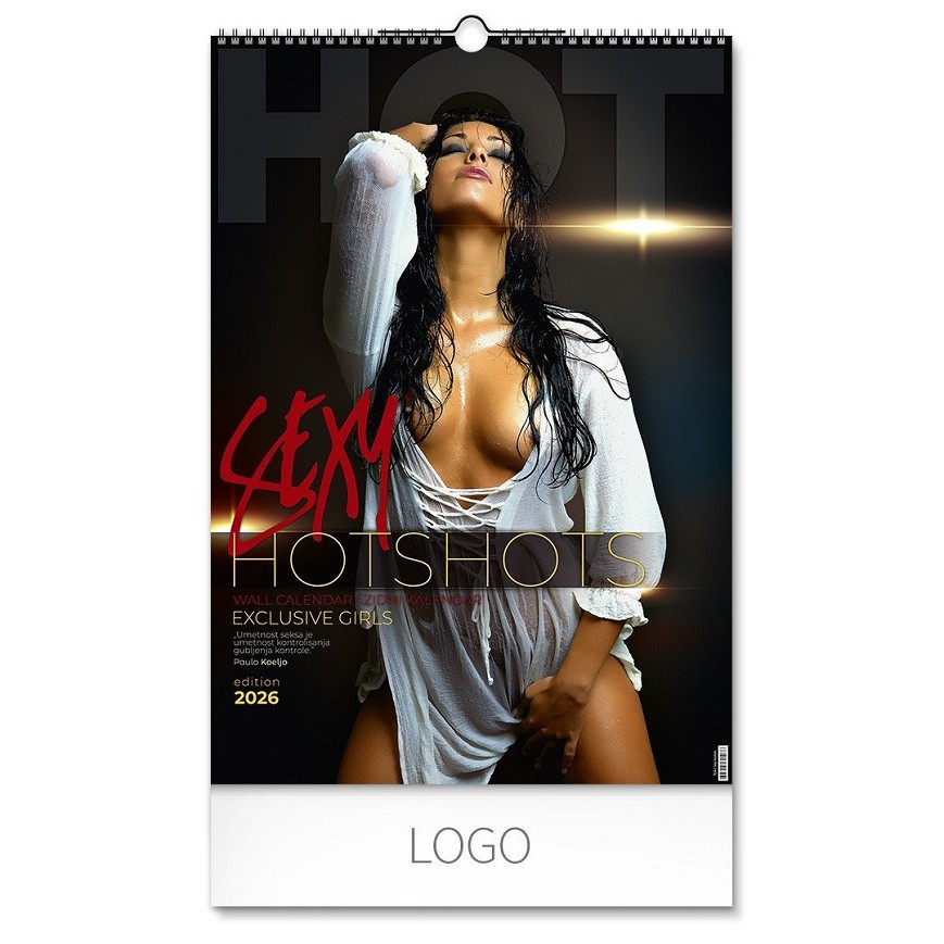 SEXY HOTSHOTS, zidni kalendar: 7 listova, dvomesečni