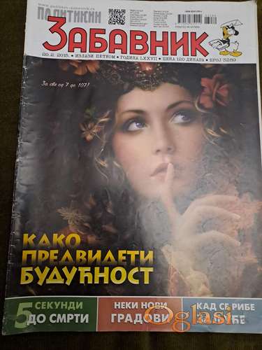 Politikin zabavnik. Broj 3289 iz 2015.godine