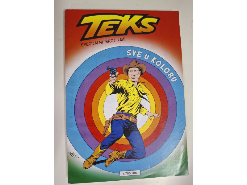 Teks Vatreno koplje strip u boji