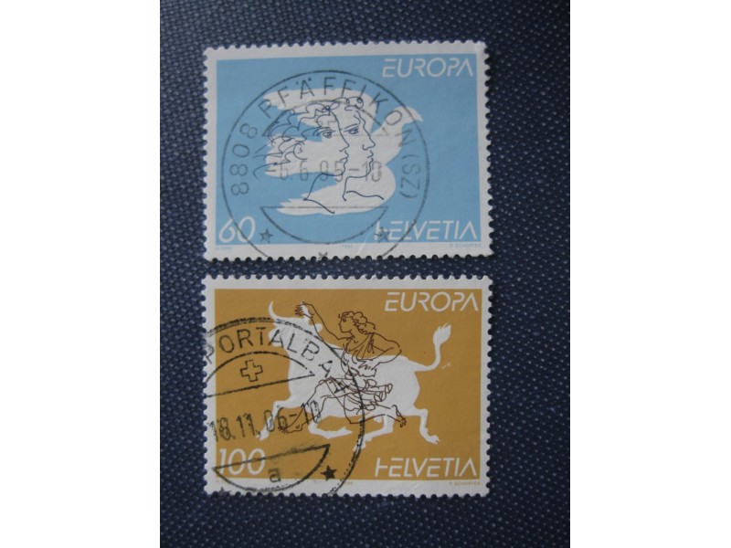 ŠVAJCARSKA 1995 EUROPA serija