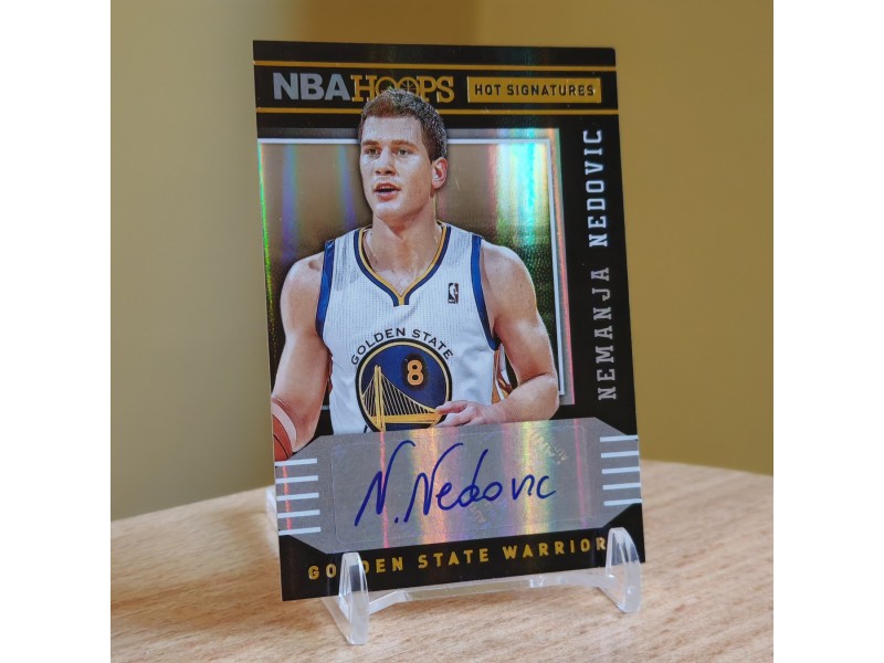 Nemanja NEDOVIC Rookie AUTOGRAM - NBA HOOPS 14-15