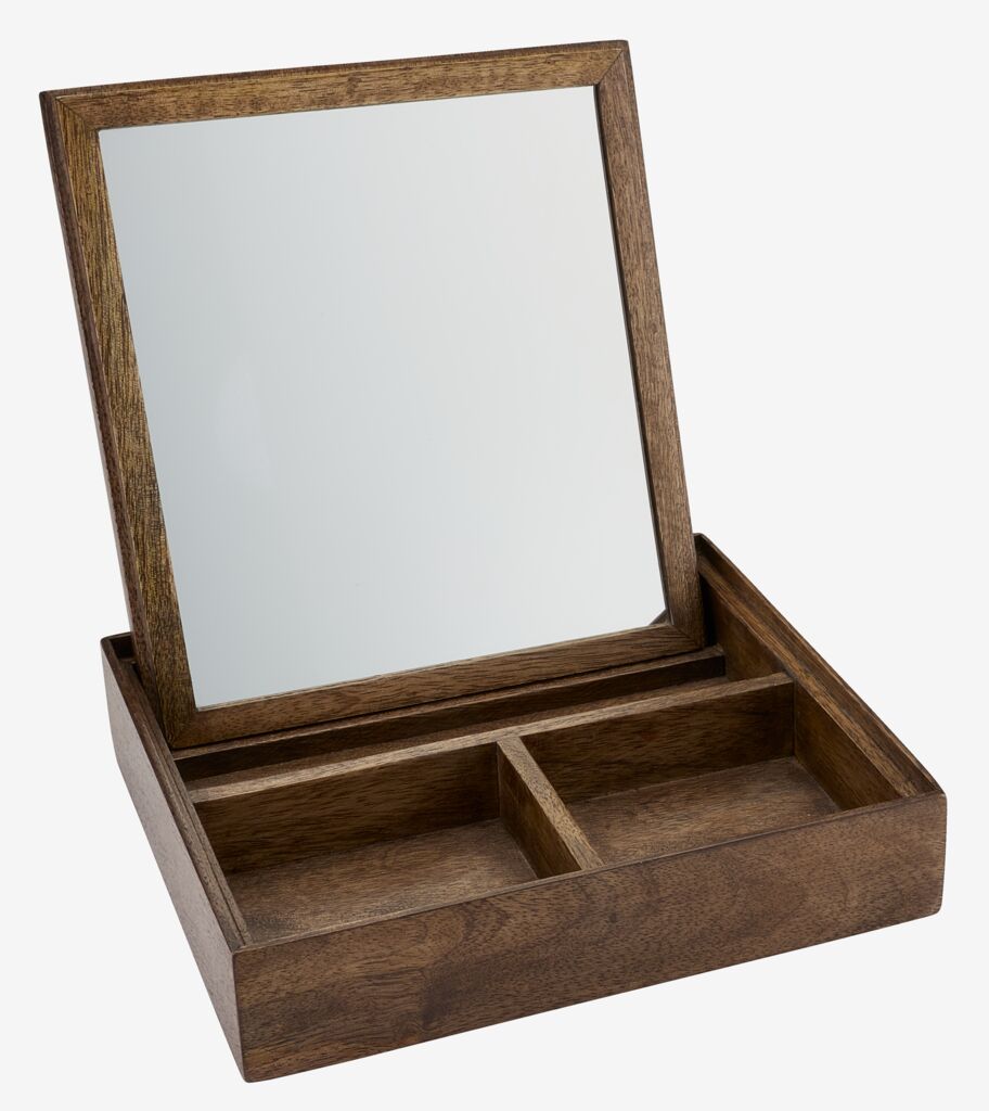 Organizer za šminku TIERP Š18xD2xV5cm drvo