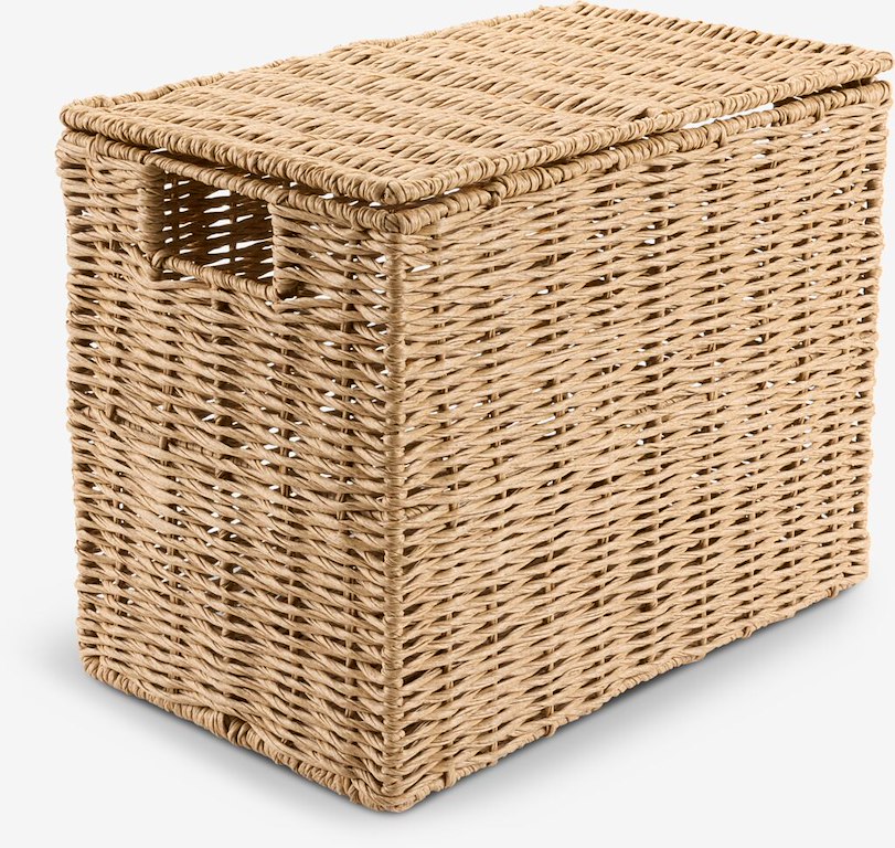 Korpa EVAN Š25xD41xV32cm natur