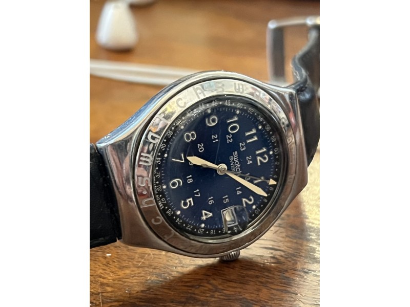 Swatch Irony Big "Happy Joe Blue"
