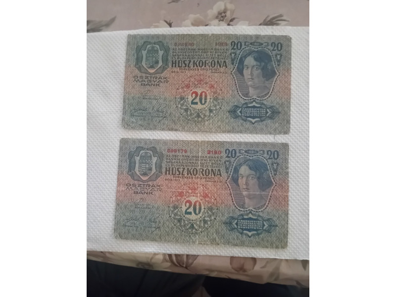 20 kruna Austrougarska