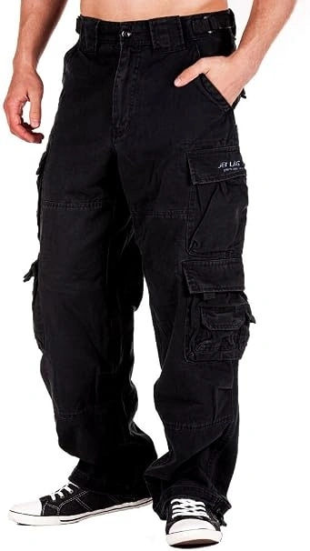 JET LAG 007 PANTALONE BLACK