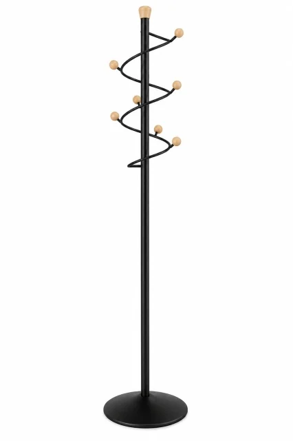 Metalni čiviluk 604 Vortice crni