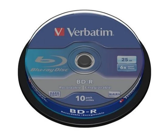 Verbatim 43742 Blu Ray 25GB 6X ( 525V/Z )
