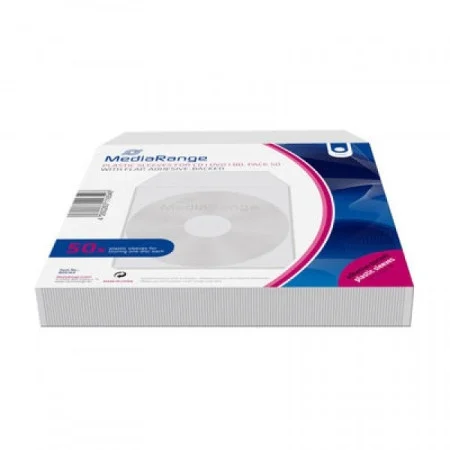 Mediarange omot za cd kesica providna pvc samolepljiva box164 ( GPPLM/Z )