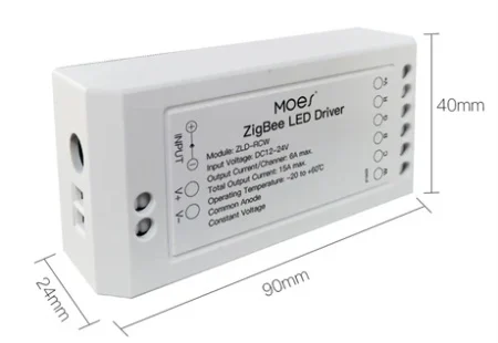 Moes zld-rcw-ac-ms led driver 12-24v smart zigbee ( 400-1183 )