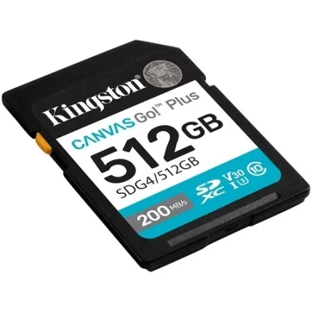 Kingston SDG4/512GB class 10 200Mbs/160Mbs Micro SD Card 512GB