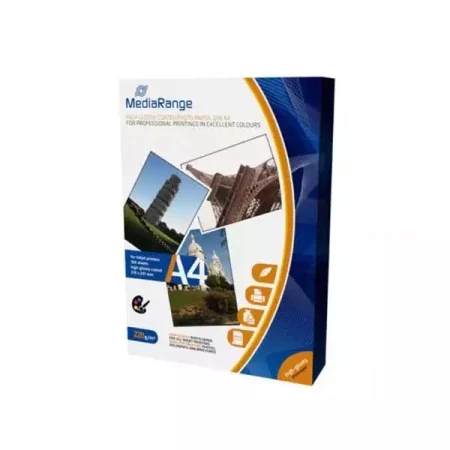 Mediarange Glossy 220g Foto papir