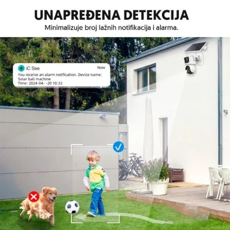 IP Wi-Fi solarna kamera sa dva objektiva, AOV 4MP ( WFIP-4094S )