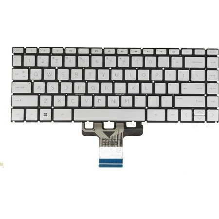 Tastatura za laptop HP G7 240 G7 245 14-CK 14-CD 14-cm 14-DG 14-DQ 14s-DQ 14-CE 340S G7 SREBRNA ( 108935sre )
