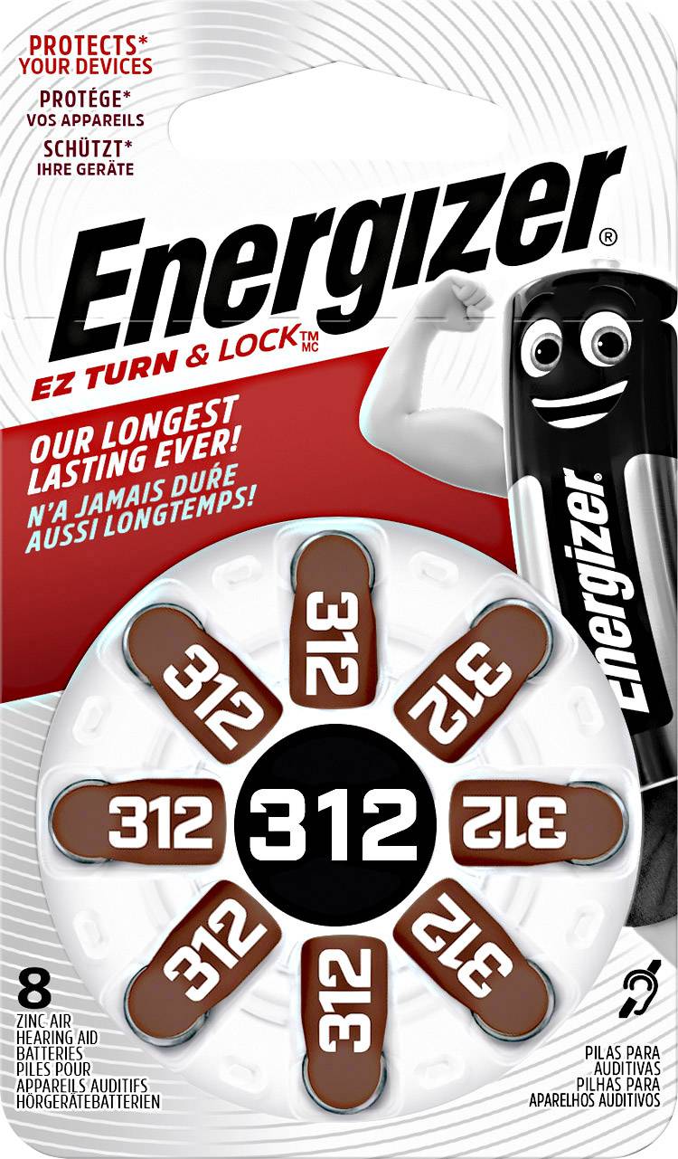 Energizer PR41 dugmasta baterija cink-vazduh 1,4 V 160 mAh ZA 312