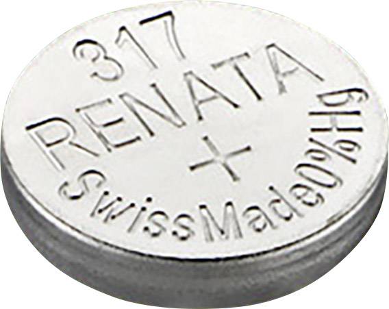 Renata SR62 dugmasta baterija srebro-oksidna 1,55 V 10,5 mAh 317