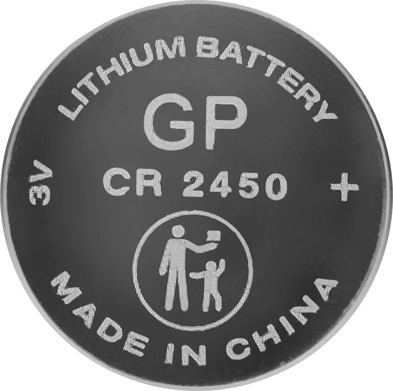 GP GPCR2450B dugmasta baterija litijumska 3 V 600 mAh CR 2450
