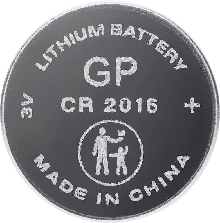 GP GPCR2016B dugmasta baterija litijumska 3 V 80 mAh CR 2016