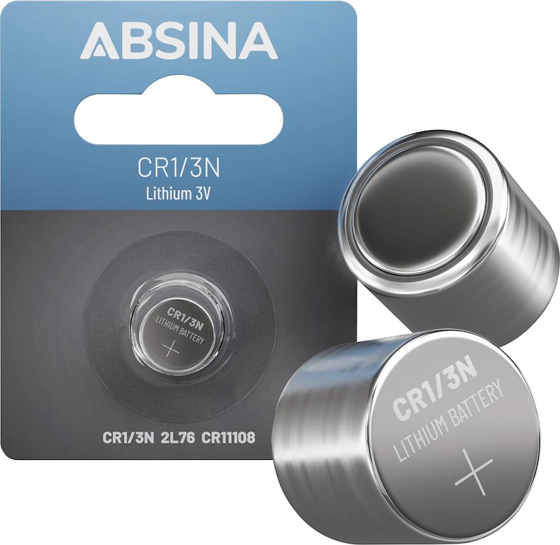 Absina dugmasta baterija litijumska 3 V CR 1/3 N