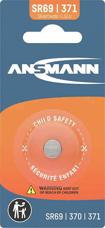 Ansmann SR69 dugmasta baterija srebro-oksidna 1,55 V 24 mAh 370