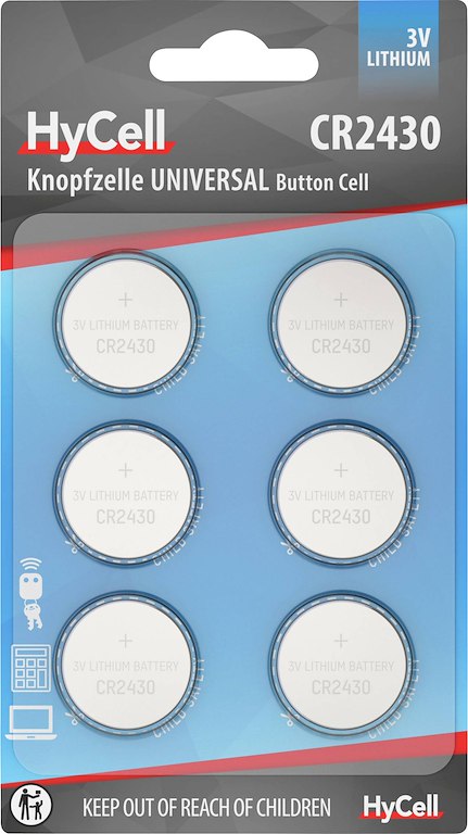 HyCell CR2430 dugmasta baterija litijumska 3 V CR 2430