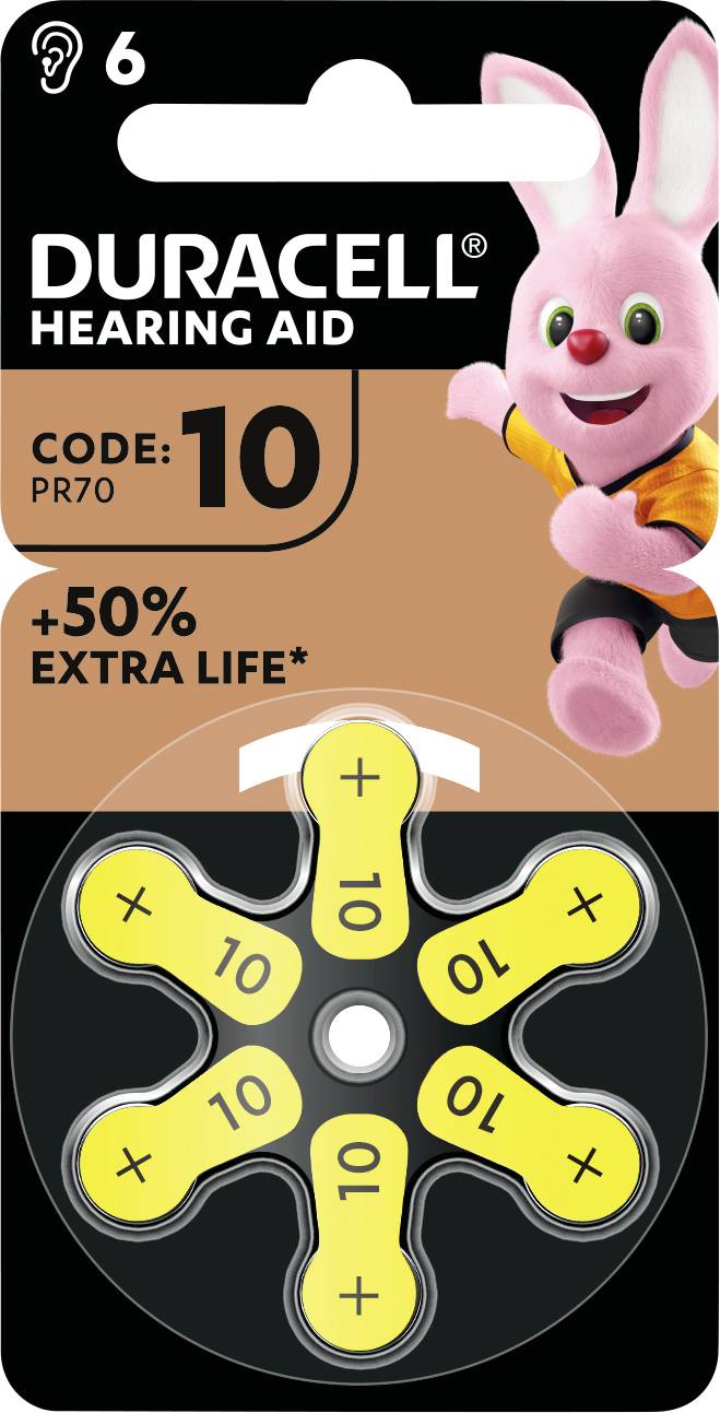 Duracell baterija za slušni aparat cink-vazduh 1,45 V 100 mAh ZA 10