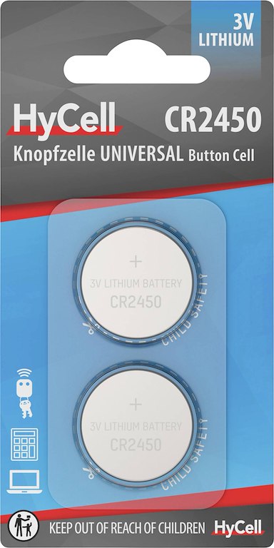 HyCell CR2450 dugmasta baterija litijumska 3 V CR 2450