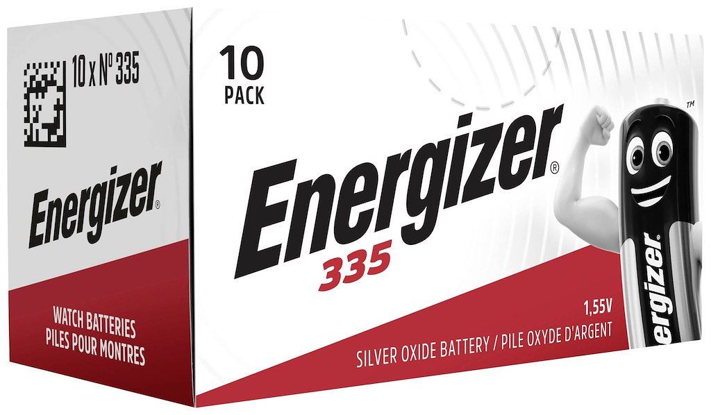 Energizer E301537404 dugmasta baterija srebro-oksidna 1,55 V 6 mAh 335