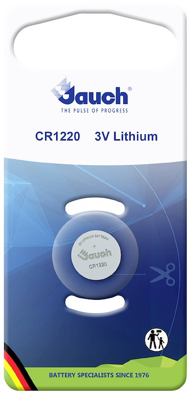 Jauch Quartz dugmasta baterija litijumska 3 V 40 mAh CR 1220