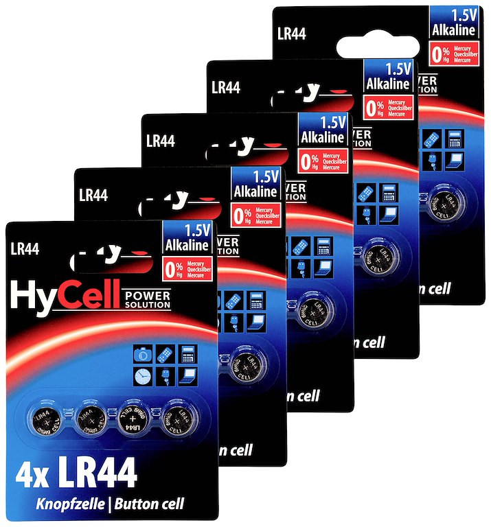 Ansmann LR44 komplet dugmastih baterija alkalna 1,5 V LR 44 pak. 20 kom.