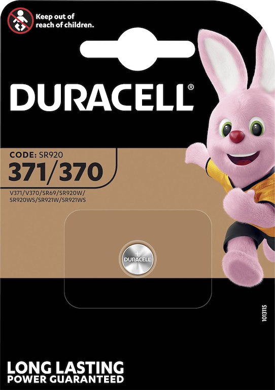 Duracell SR69 dugmasta baterija srebro-oksidna 1,55 V 40 mAh 371