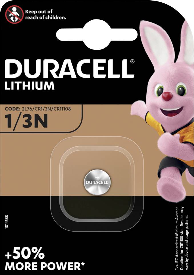 Duracell CR1110 foto baterija litijumska 3 V 160 mAh CR 1/3 N