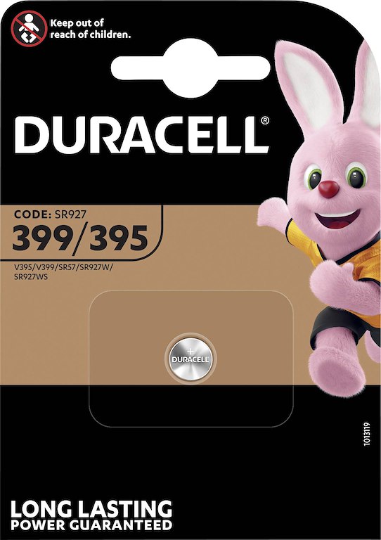 Duracell SR57 dugmasta baterija srebro-oksidna 1,55 V 55 mAh 399